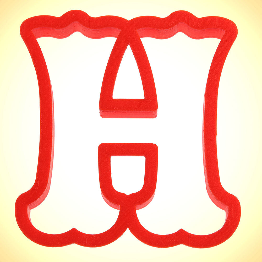 Curly Letter H Cookie Cutter | Cookie Cutter Experts Since 1993 ...