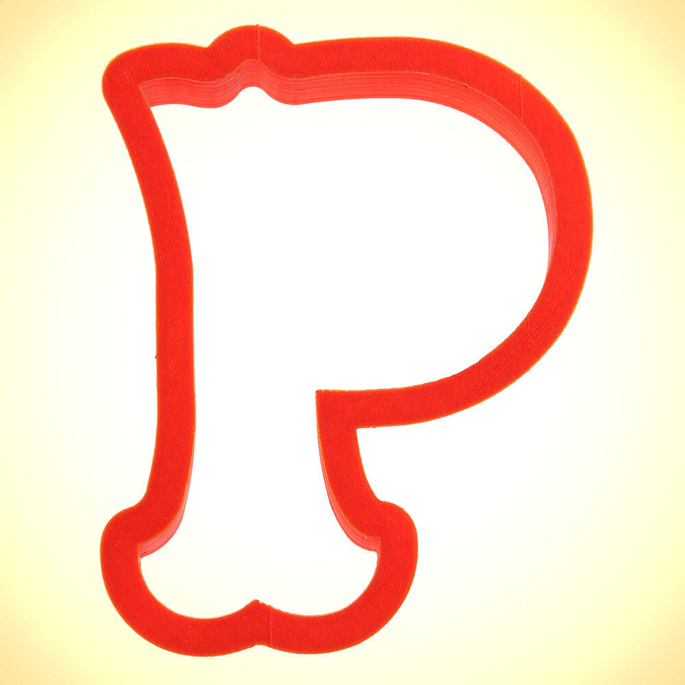 Curly Letter P Cookie Cutter | Cookie Cutter Experts Since 1993 ...