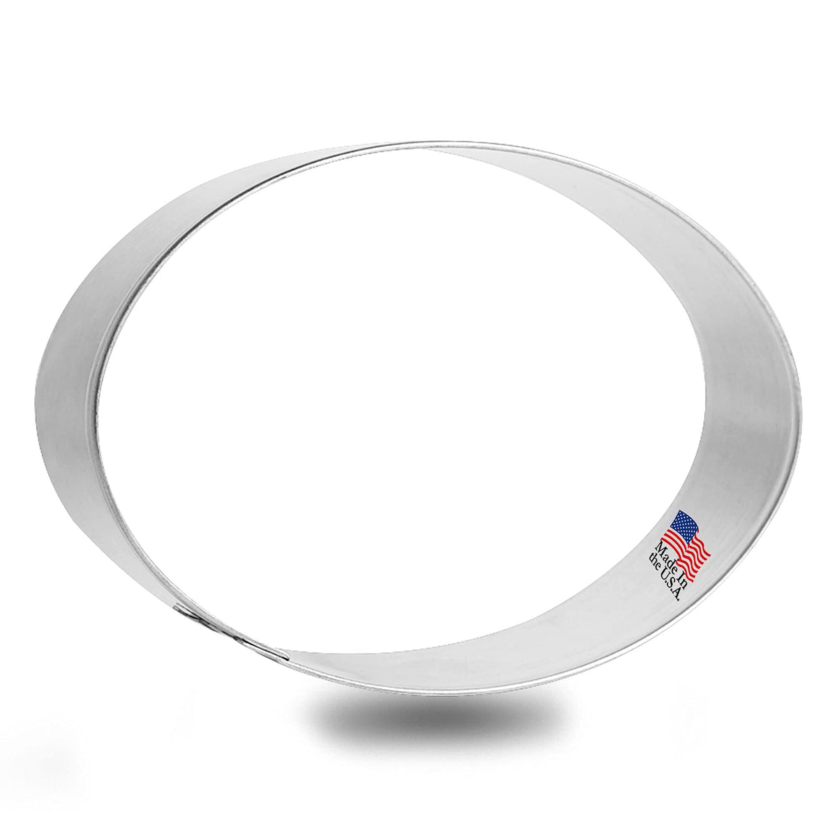 Oval Cookie Cutter – 4" x 2.75" Baking & Crafting Tool — CookieCutter.com