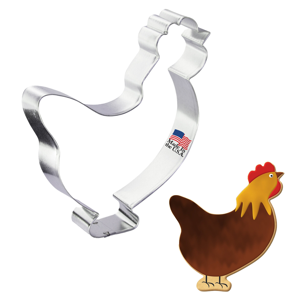 Rooster Cookie Cutter 5 in | Cookie Cutter Experts Since 1993 ...