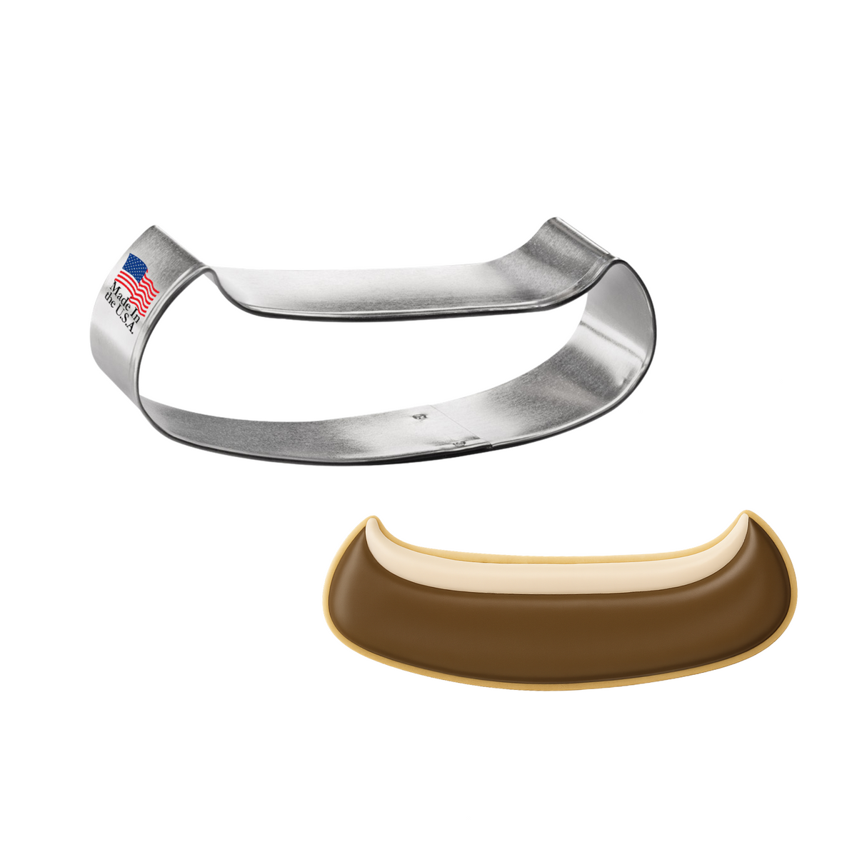 Canoe Cookie Cutter – 4" Rustic Outdoor Baking Tool for Camping & Lake ...