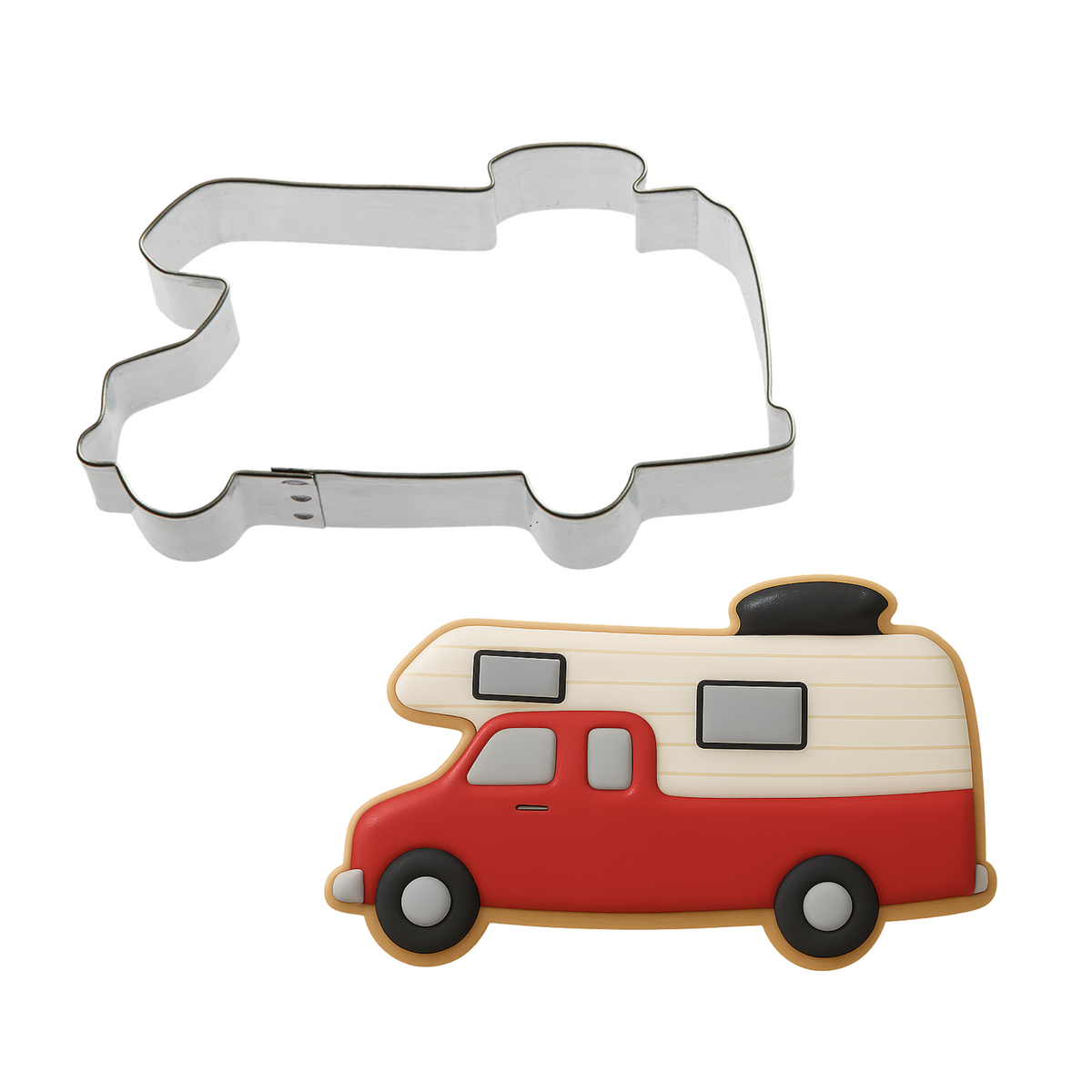 RV Camper Cookie Cutter – 4" Father's Day & Travel Cookie Tool – Made ...