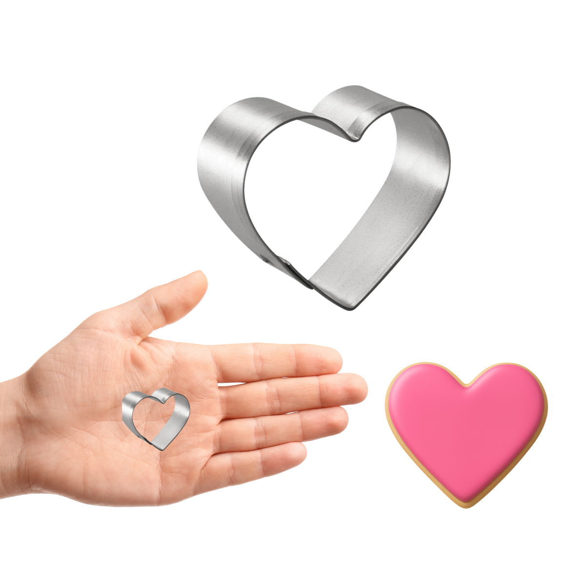Miniature Heart Cookie Cutter | Cookie Cutter Experts Since 1993 ...
